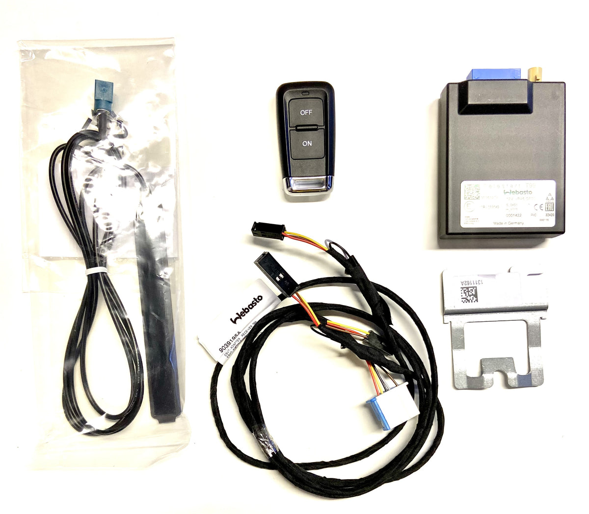 Webasto Standheizung Thermo Top EVO 4 Benzin + Standard-Einbausatz + F